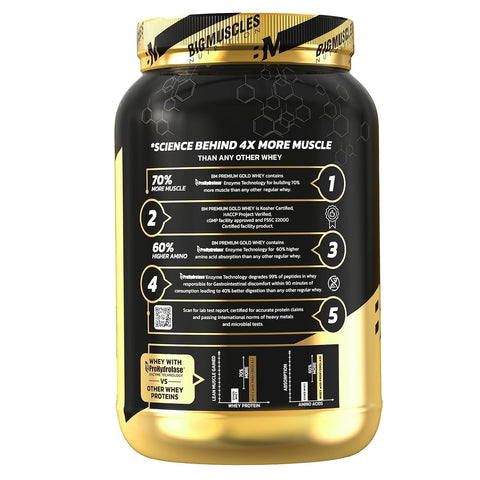 Buy Best Quality Whey Protein Concentrate - Premium Gold Whey Protein
