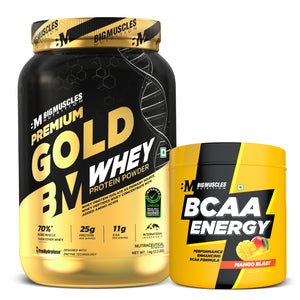 Premium Gold Whey + BCAA Energy