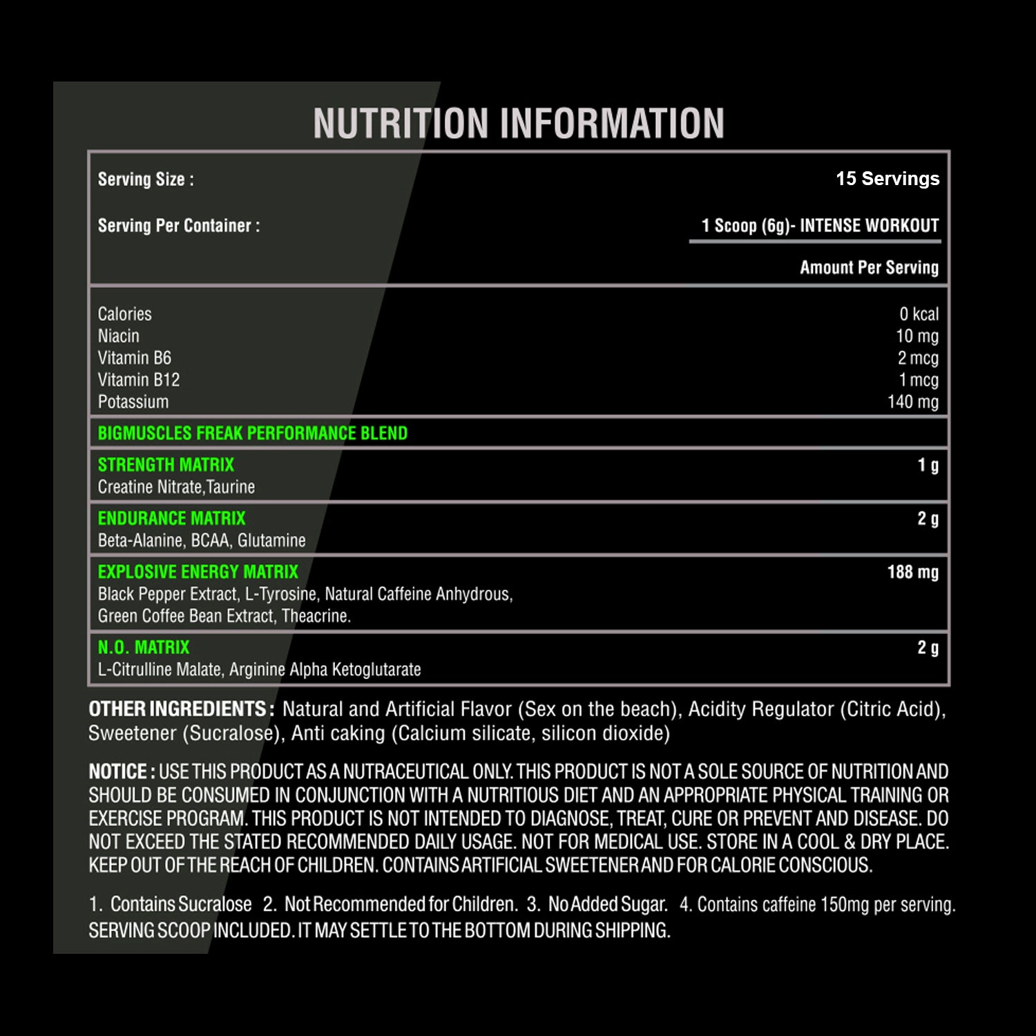Buy Freak - BigMuscles Nutrition